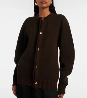 Bottega Veneta Wool And Cotton Cardigan