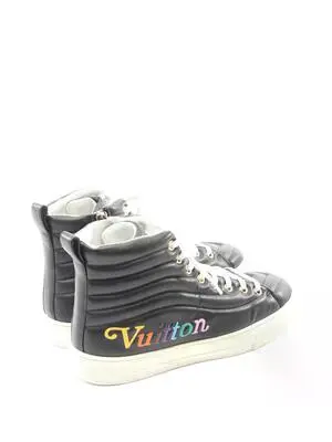 LOUIS VUITTON High-top Leather Sneakers