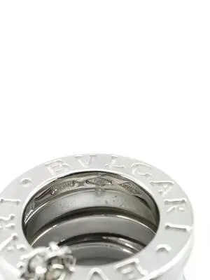 BVLGARI 18k White Gold B.zero1 Pendant Necklace