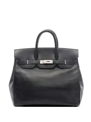 Hermès Leather Handbag - Black