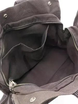 Hermès Yale Line Canvas Tote Bag - Grey
