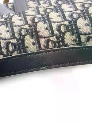 Dior Oblique Jacquard Tote Bag - Neutrals