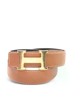 Hermès Hermès Reversible Buckle Belt Neutrals