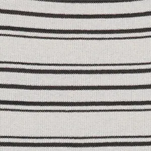 Max & Co. Striped Boat Neck Cropped Top