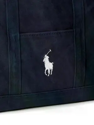 Polo Ralph Lauren Embroidered-logo Tote Bag