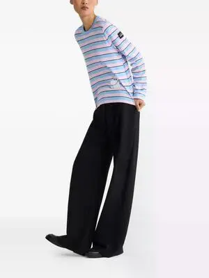 PATOU X Moomin Organic Cotton Long Sleeve T-shirt - Blue