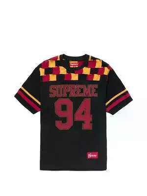Supreme Patchwork Yoke Football T-shirt