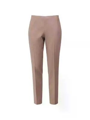 Liviana Conti Chuck Straight Trousers - Brown