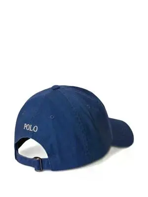 Polo Ralph Lauren Embroidered Logo Baseball Cap - Blue
