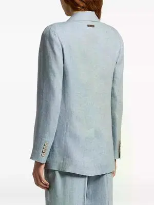 Peserico Button Patch-pocket Blazer