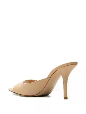 GIABORGHINI Open Toe Stiletto Heel Sandals - Neutrals