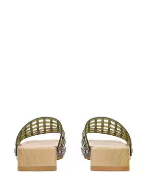 Vince Barbara Jelly Slide Sandals - Brown