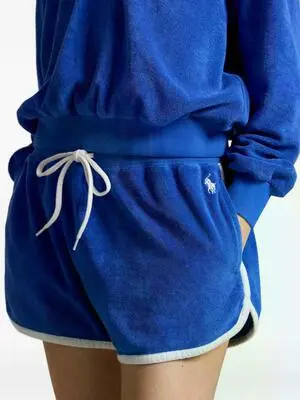 Polo Ralph Lauren Drawstring Waist Track Shorts - Blue