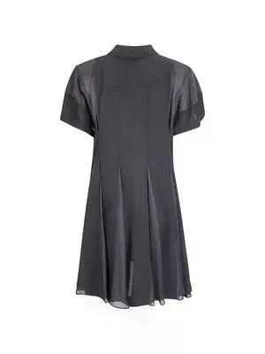 Sacai Pocket Suiting Wool Mini Dress