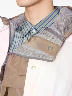 Kolor Hooded Colourblock Jacket