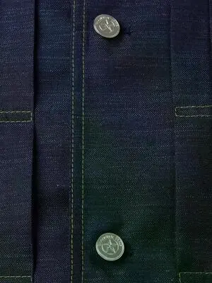 Shanghai Tang Button-up Denim Jacket