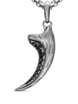 David Yurman Raptor Claw Amulet With Black Diamonds