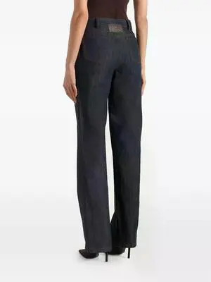 Manière De Voir Maniere De Voir Contrast Stitch Jeans