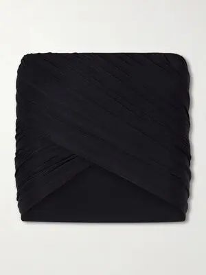 Rick Owens Luna Stretch-jersey Mini Skirt - Black