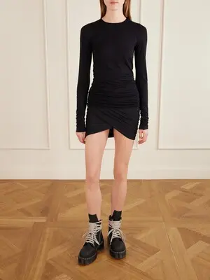 Rick Owens Luna Stretch-jersey Mini Skirt