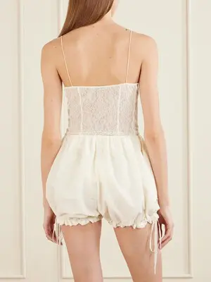 PAULINE DUJANCOURT Seagull" Lace Bodysuit