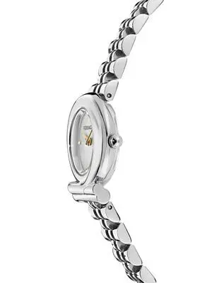FERRAGAMO Gancini Twisted 23mm Watch With White Dial