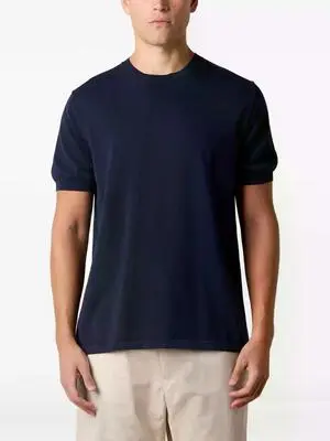 Brooks Brothers Short-sleeve Round-neck T-shirt - Blue