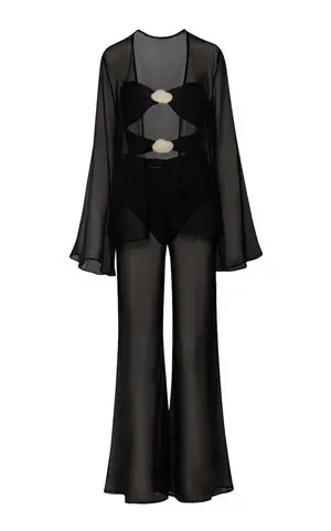 BAOBAB Gem Sheer Wide-leg Pants