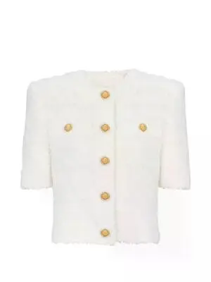 Balmain Cropped Cardigans For Women