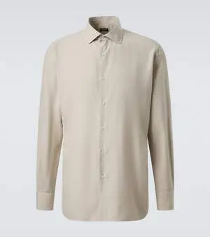 Zegna Silk Shirt - White