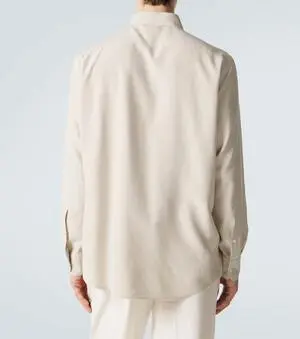 Zegna Silk Shirt - White