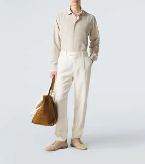 Zegna Silk Shirt - White