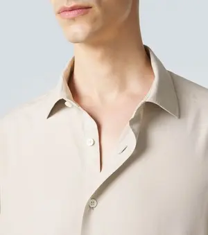 Zegna Silk Shirt - White