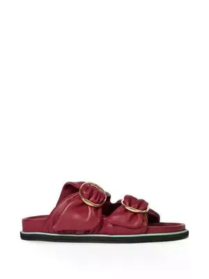 Paul Smith Buckled Slide Sandals - Red