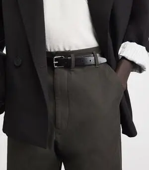 LEMAIRE Carrot Tapered Straight Trousers - Brown