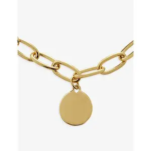 Monica Vinader 18ct Yellow -plated Vermeil Sterling Silver Charm Bracelet - Gold