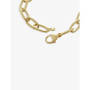Monica Vinader 18ct Yellow -plated Vermeil Sterling Silver Charm Bracelet - Gold