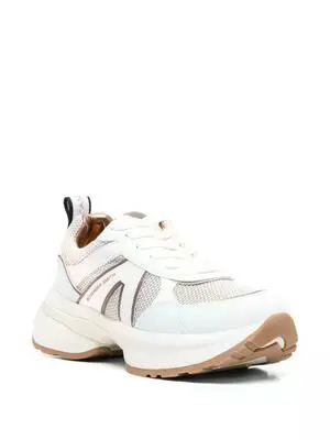 ALEXANDER SMITH Victoria Leather Sneakers With Platform Sole