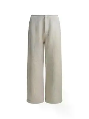 Emporio Armani Knitted Trousers - White