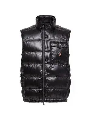 Moncler Logo Patch Padded Vest