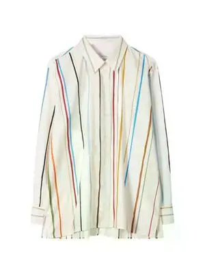 Paul Smith Striped Long Sleeve Shirt - Neutrals