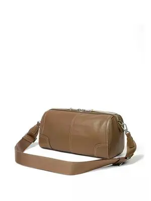Paul Smith Zip Topstitch Shoulder Bag