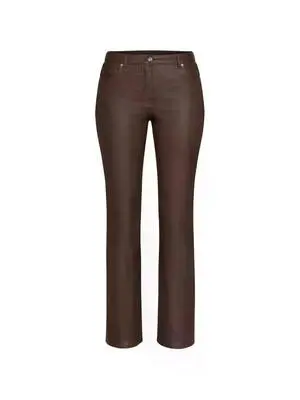 BETTY BARCLAY Slim Fit Five Pocket Trousers - Brown
