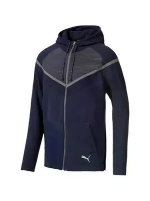 PUMA Hooded Zip-up Jacket - Blue