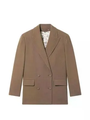 GOLDEN GOOSE Double-breasted Blazer - Brown