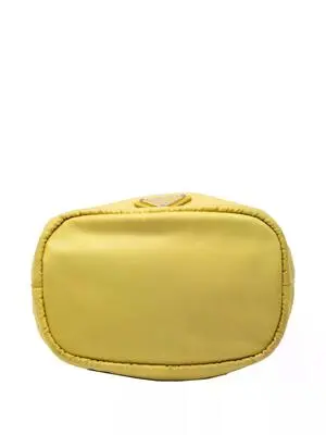 Prada Tessuto Drawstring Wristlet Pouch