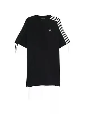 Y3 Stripe Sleeve Dress