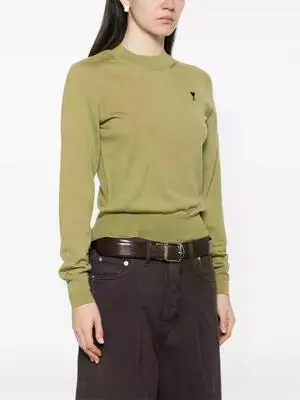 AMI Paris Appliqué Sweater