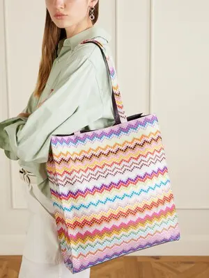 Missoni Striped Lurex Tote