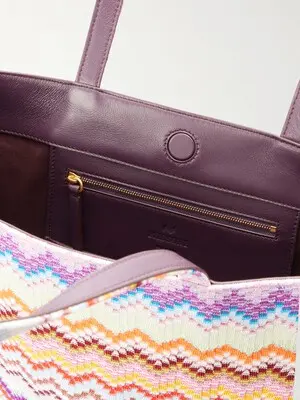 Missoni Striped Lurex Tote